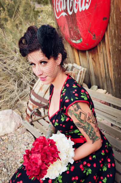 1950s Pinup Bridal Session at Nelson's Landing from Davista Photography ...