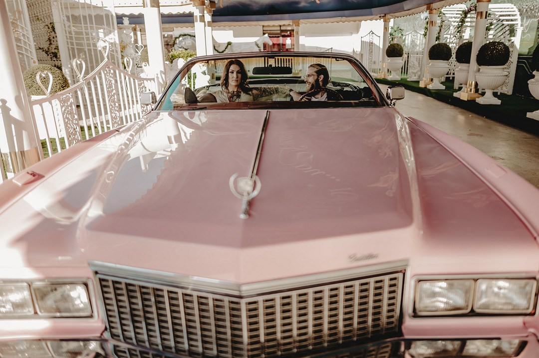 Rock and Roll Drive-Thru Elopement Inspiration | Twomermaids ...